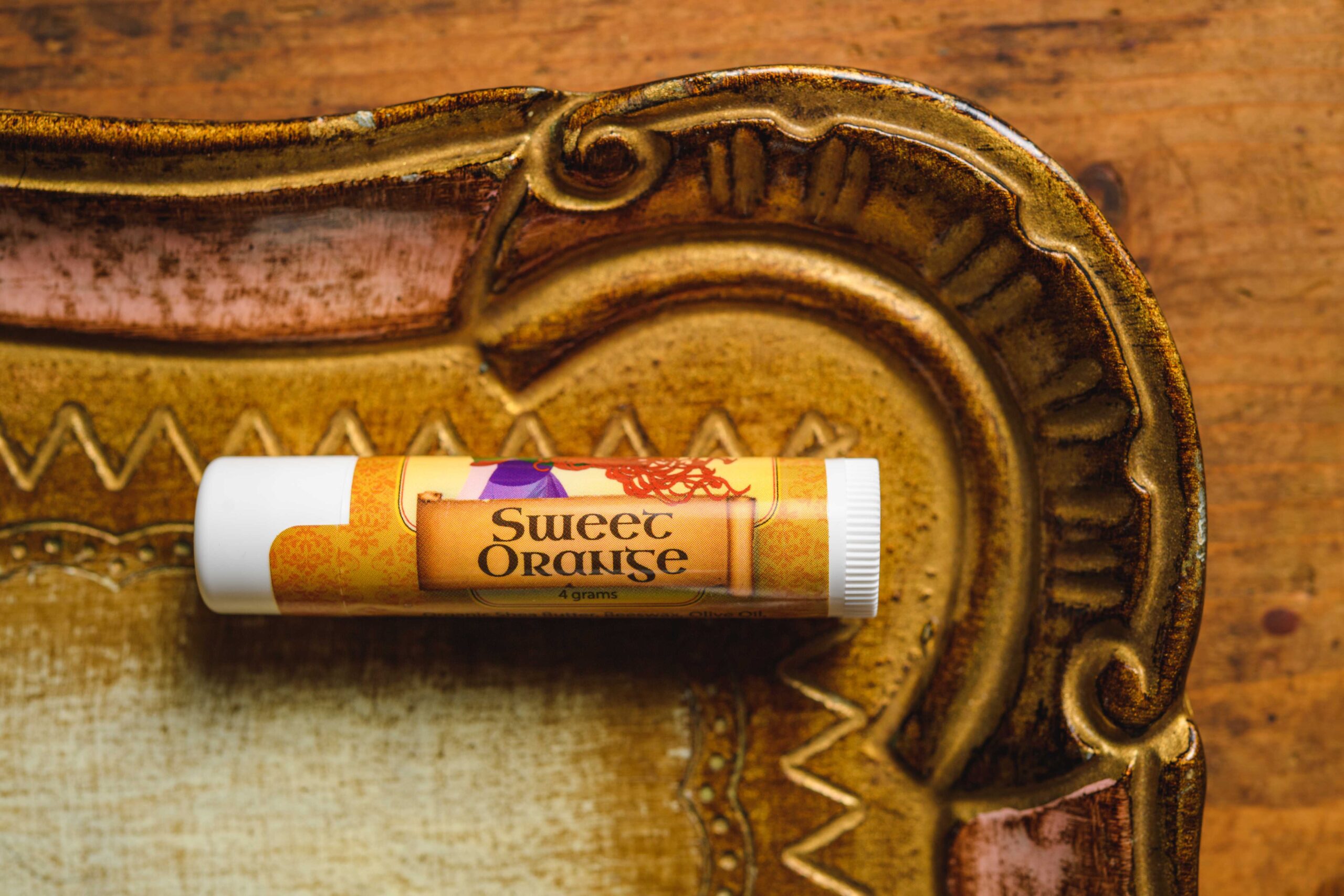 Sweet Orange Lip Balm - Celtic Complexion - Luxury Artisan Skin Care